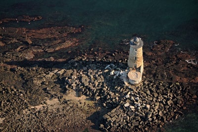 Taking to the Air to Learn More about the Ledge at Whaleback Lighthouse ...