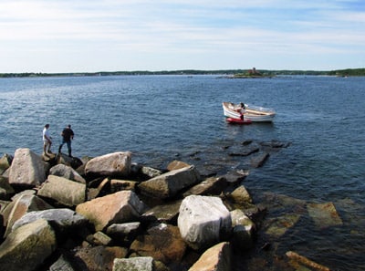 Taking to the Air to Learn More about the Ledge at Whaleback Lighthouse ...