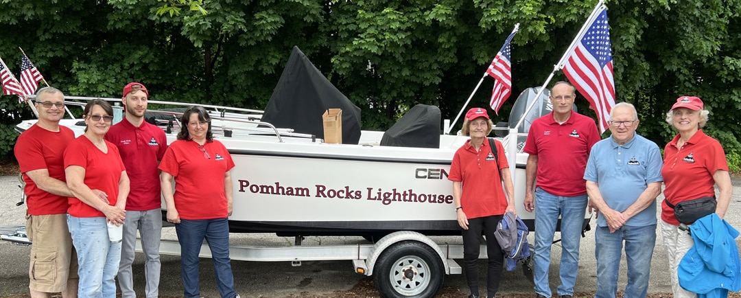Pomham Rocks Lighthouse Shines in the Community on Memorial Day 2024 ...
